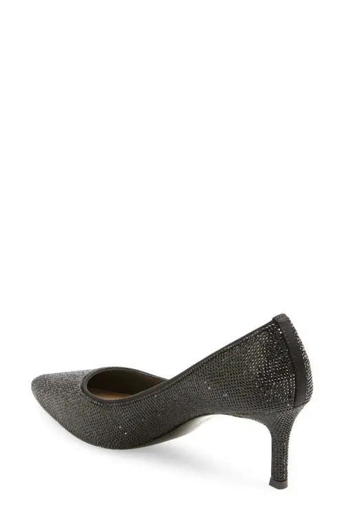 Nina Pointed Toe Pump - Black