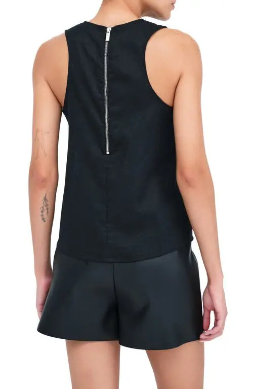 MARCELLA Mckinley Sleeveless Top - Black