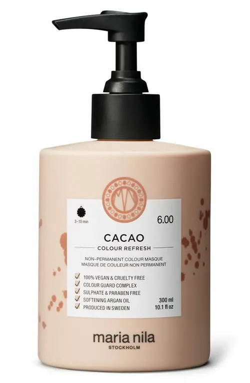 MARIA NILA Colour Refresh Hair Mask - Cacao