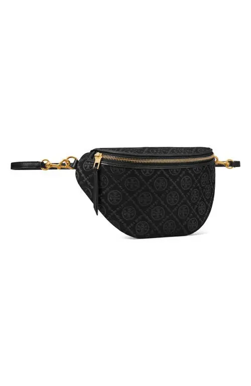 Tory Burch T Monogram Jacquard Belt Bag - Black
