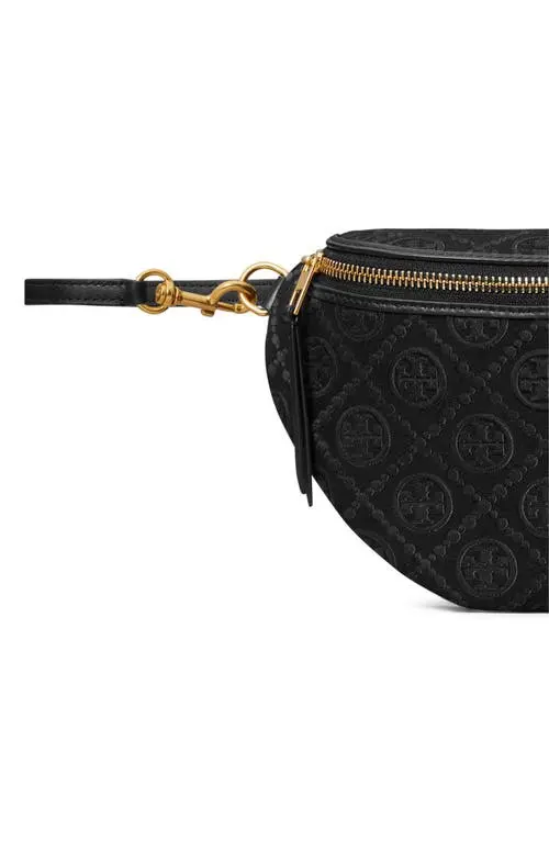 Tory Burch T Monogram Jacquard Belt Bag - Black