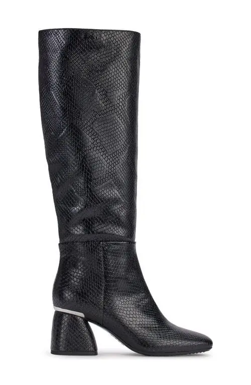 Dkny Knee High Block Heel Boots