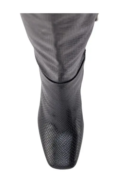 Dkny Knee High Block Heel Boots