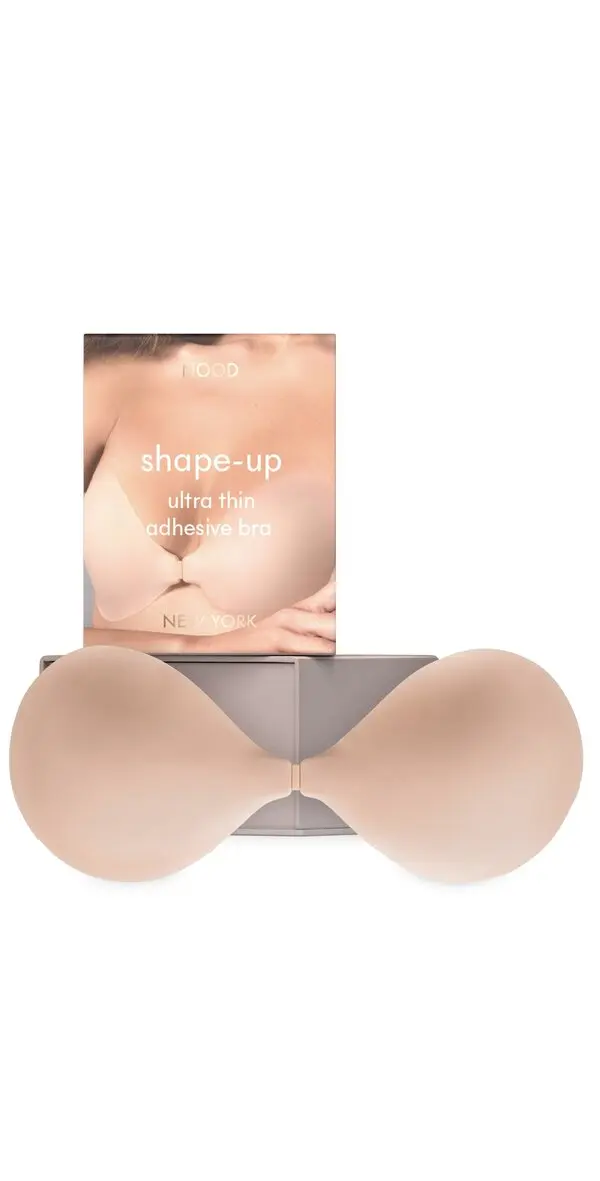 NOOD NEW YORK Shape Up Silicone Adhesive Reusable Bra - No. 5 Soft Tan