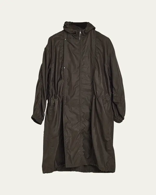 Lemaire Lightweight Nylon Parka - Espresso | Editorialist