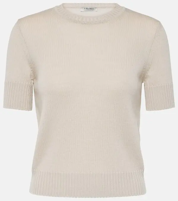 Max Mara Berge Wool Sweater - Beige