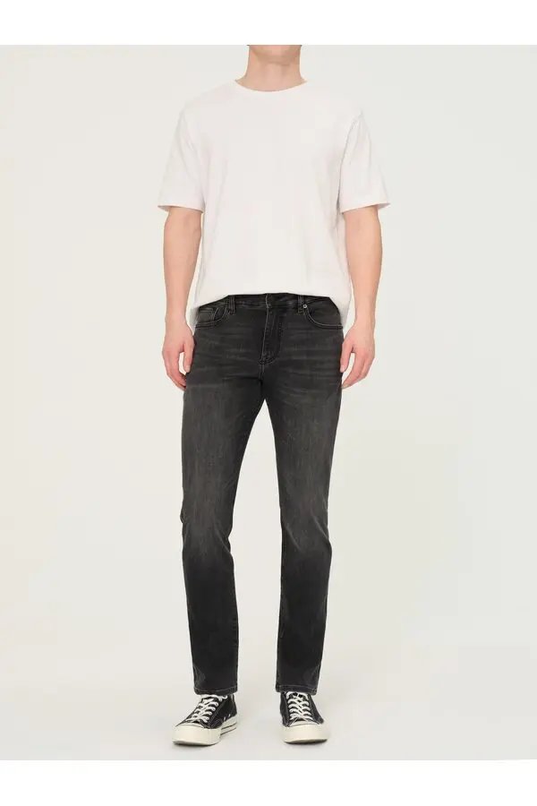 DL1961 Cooper Tapered Sable Washed Black Jeans
