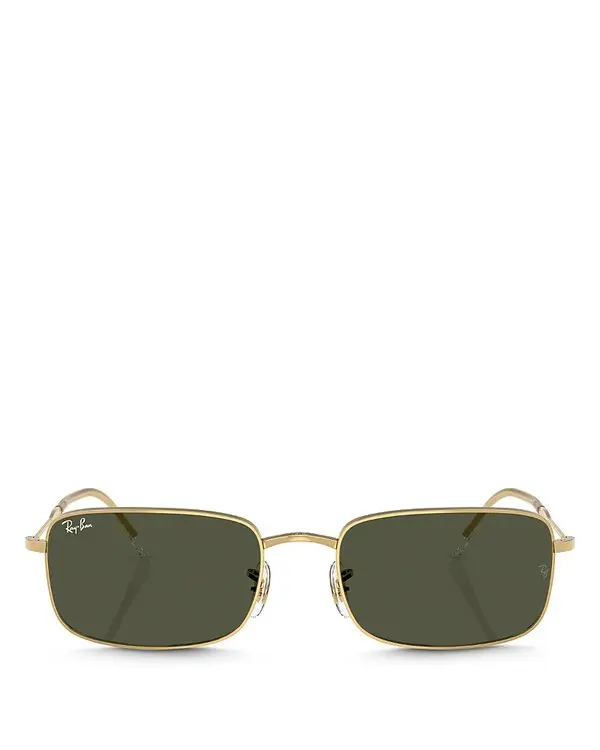 Ray-ban Rectangle Sunglasses - Gold Flash