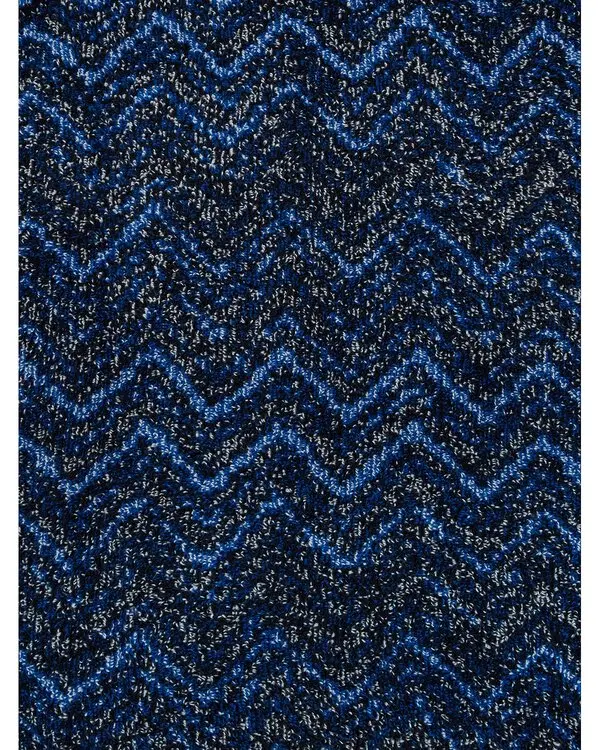 Missoni Azul Hooded Chevron Bathrobe - Blue Multi