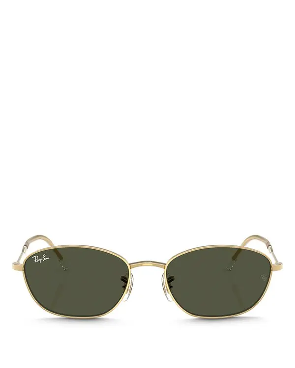 Ray-ban Oval Sunglasses - Gold Flash
