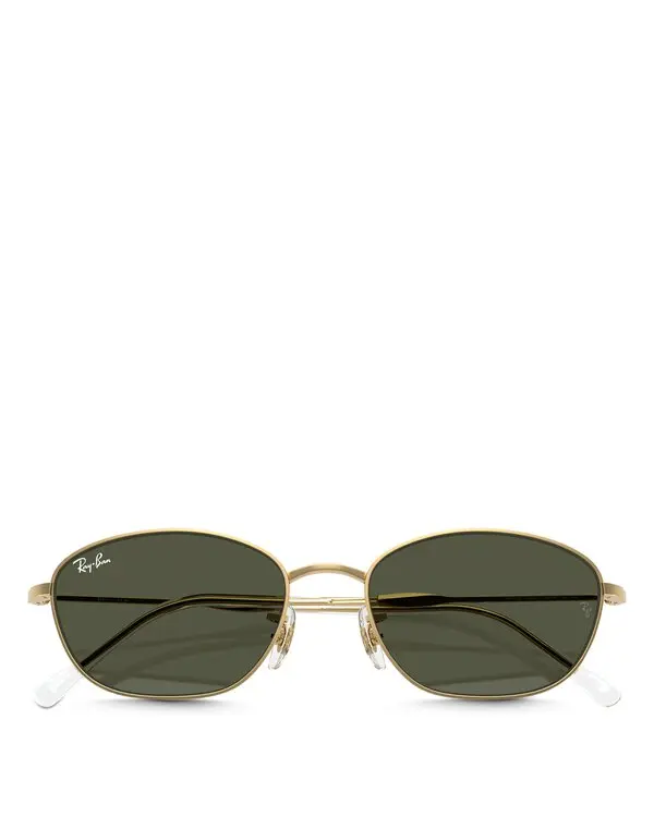 Ray-ban Oval Sunglasses - Gold Flash