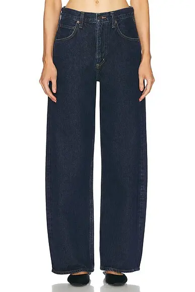 AGOLDE Low Curve Wide Leg Jeans - Pendulum