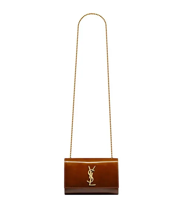 Saint Laurent Small Kate Cross-body Bag - Brown