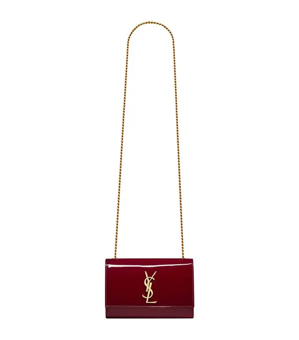 Saint Laurent Kate Small Leather Cross-body Bag - Red