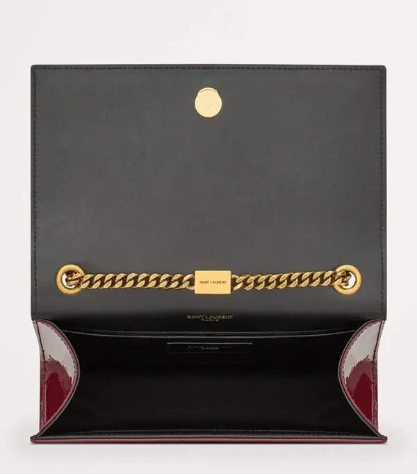 Saint Laurent Small Kate Cross-body Bag - Red