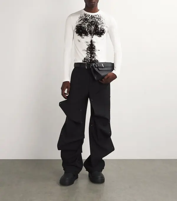 Y/project Hairy Chest Long-sleeve T-shirt