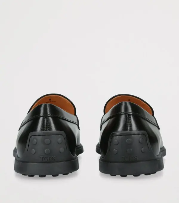 TOD'S Leather Gomma Loafers