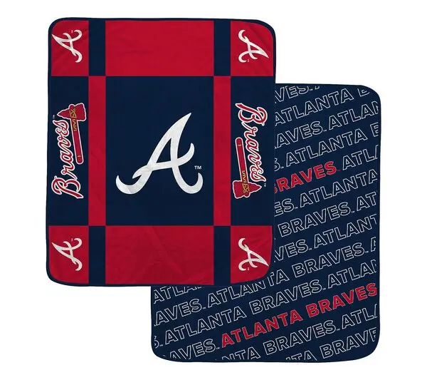 PEGASUS SPORTS Mlb Reverse Block Wordmark 2-sid D Blanket - One-color
