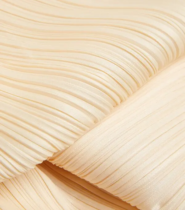 Issey Miyake Pleated Long Cardigan