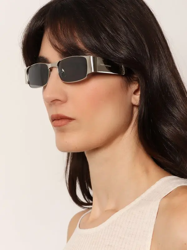 Buy Saint Laurent Sl 738 - Silver At 40% Off | Editorialist
