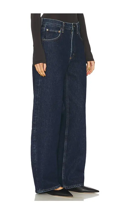 AGOLDE Low Curve Wide Leg Jeans - Pendulum