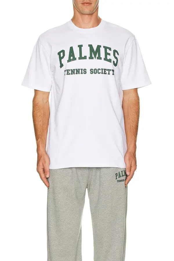 PALMES Ivan T Shirt In White