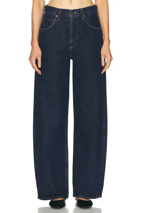 AGOLDE Low Curve Wide Leg Jeans - Pendulum