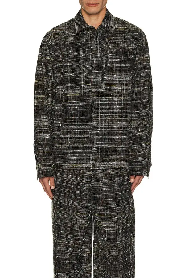 Bottega Veneta Knotted Viscose Shirt In Black