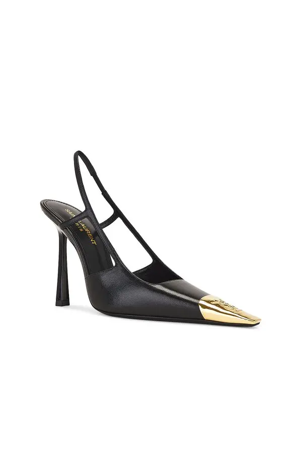 Saint Laurent Jeanne Slingback Pump