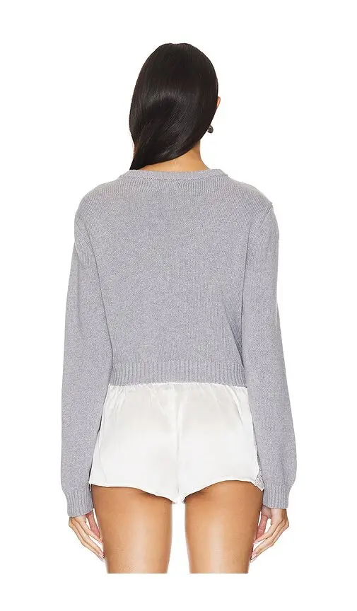 Frankies Bikinis Dudley Cotton Knit Cardigan