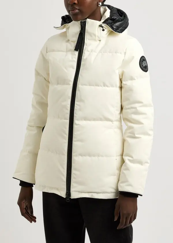 Canada Goose Chelsea Padded Arctic-tech Parka Coat - Cream