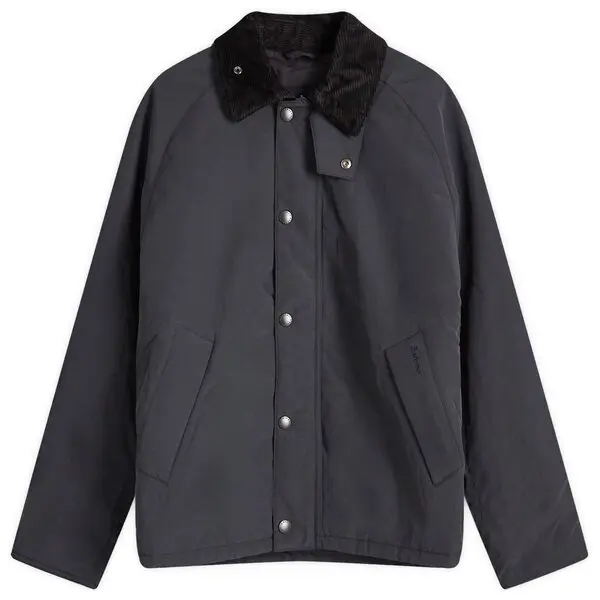 ジャケット・アウター Barbour TRANSPORT PADDED CASUAL JACKET Barbour Transport Padded Casual Jacket In Black - 25% Off