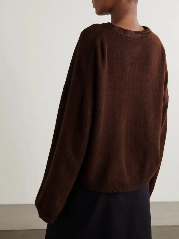 Loulou De Saison Oversized Embroidered Sweater