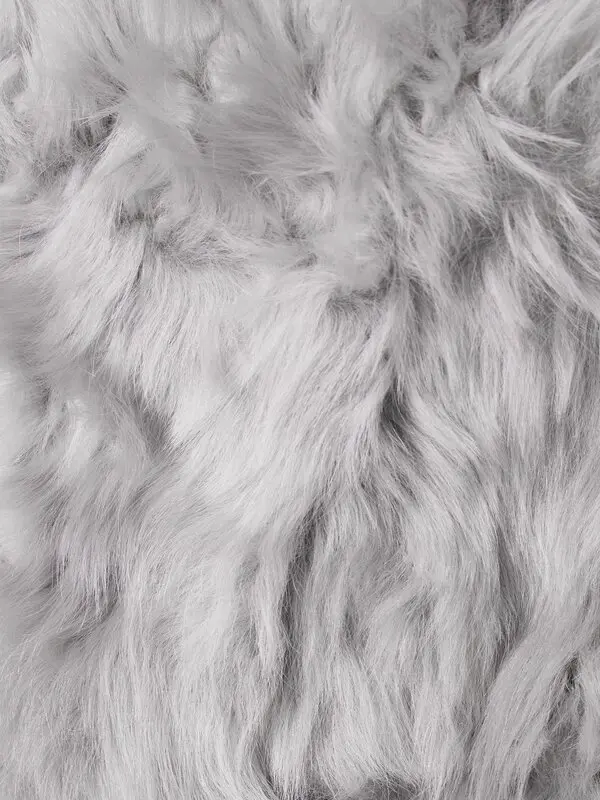 YVES SALOMON Shearling Longline Coat