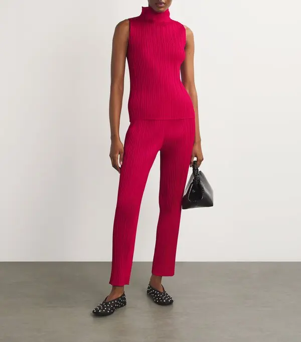 Issey Miyake Basics Tank Top - Pink