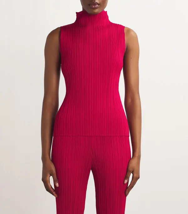 Issey Miyake Basics Tank Top - Pink