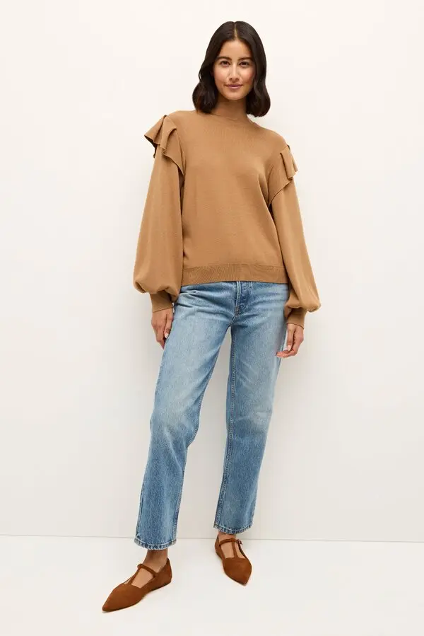 MARIE OLIVER Remi Popover - Camel
