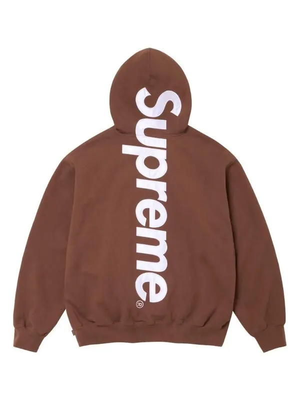 Supreme Satin-appliqué Hoodie