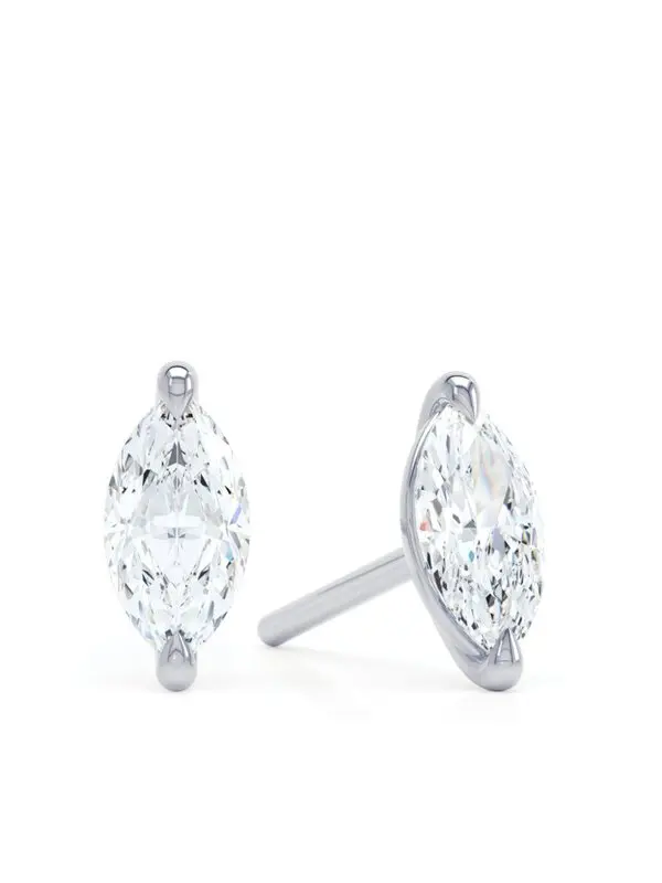 LOEV The Marquise Diamond Stud Earrings