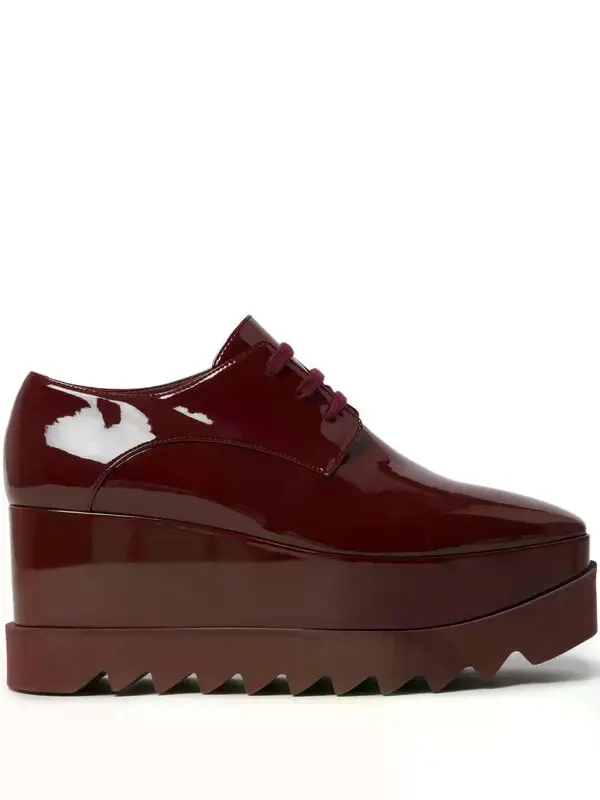 Stella McCartney 80mm Elyse Derby Shoes - Red