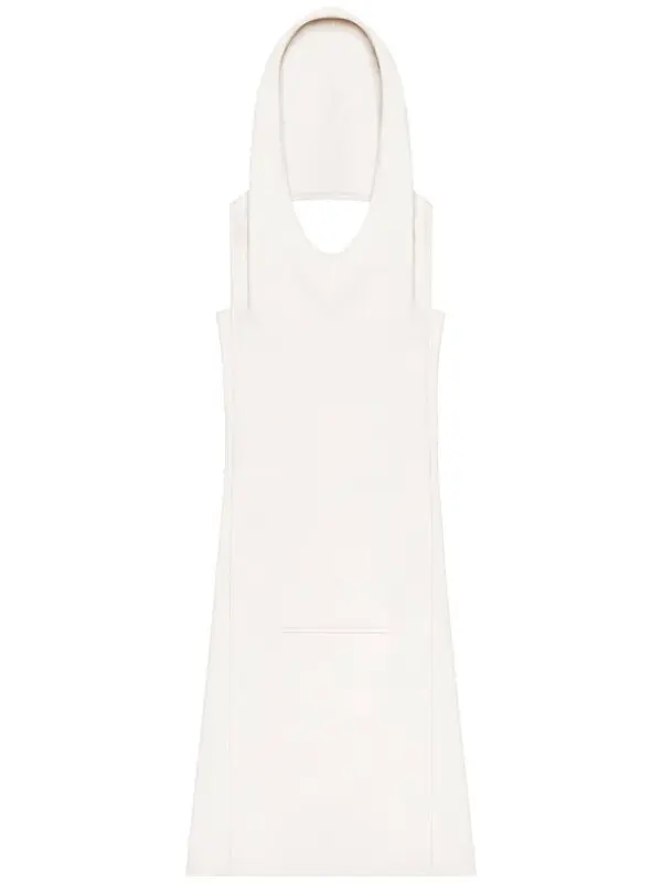 COURREGES Oblique Dress - White