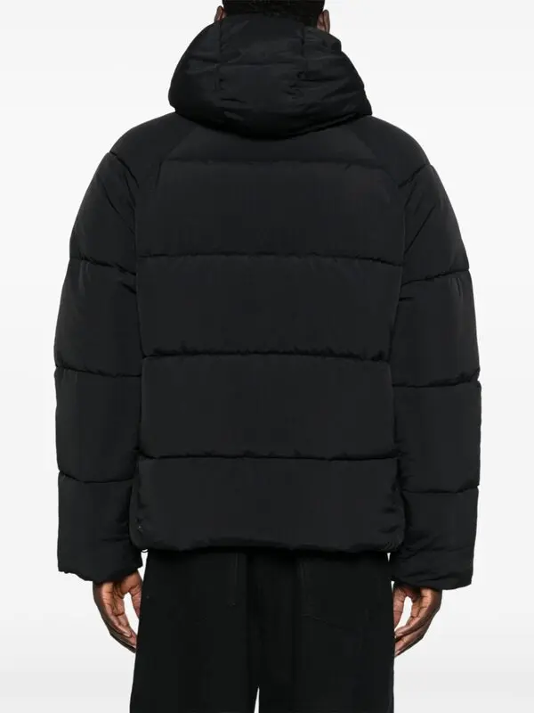 DAILY PAPER Logo-print Padded Jacket - Black