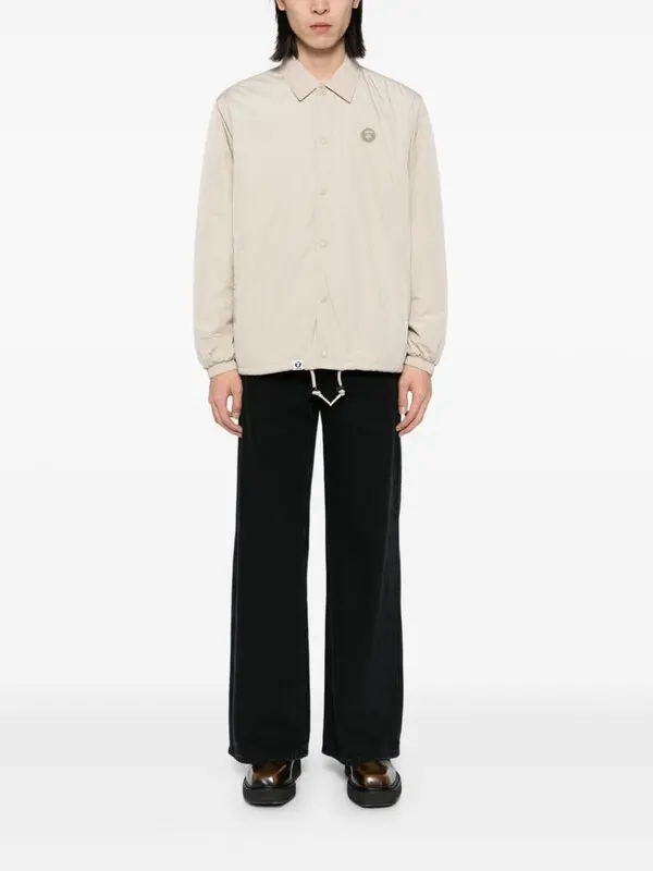 AAPE BY *A BATHING APE® Logo-patch Shirt Jacket