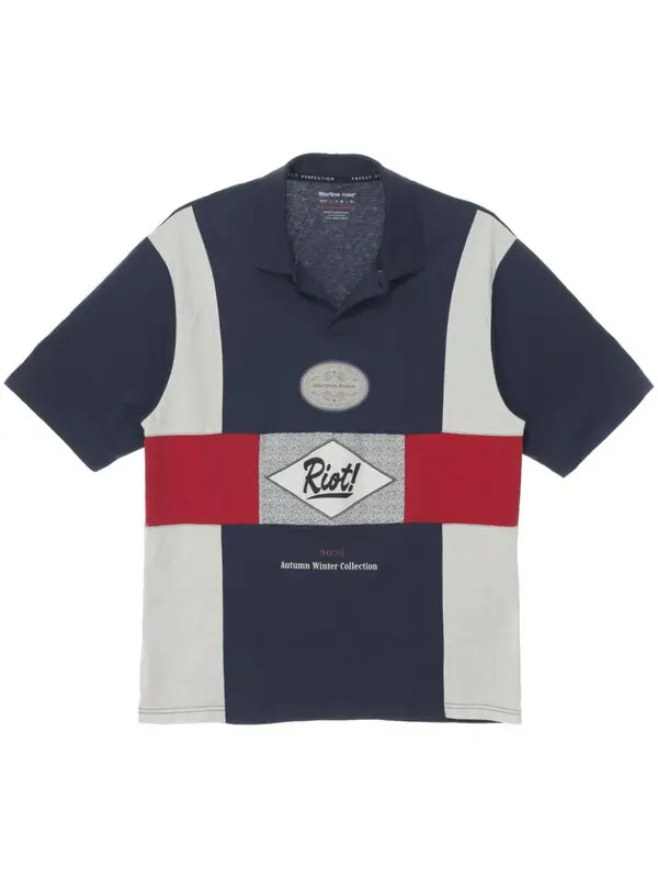 Martine Rose Oversized Polo T-shirt