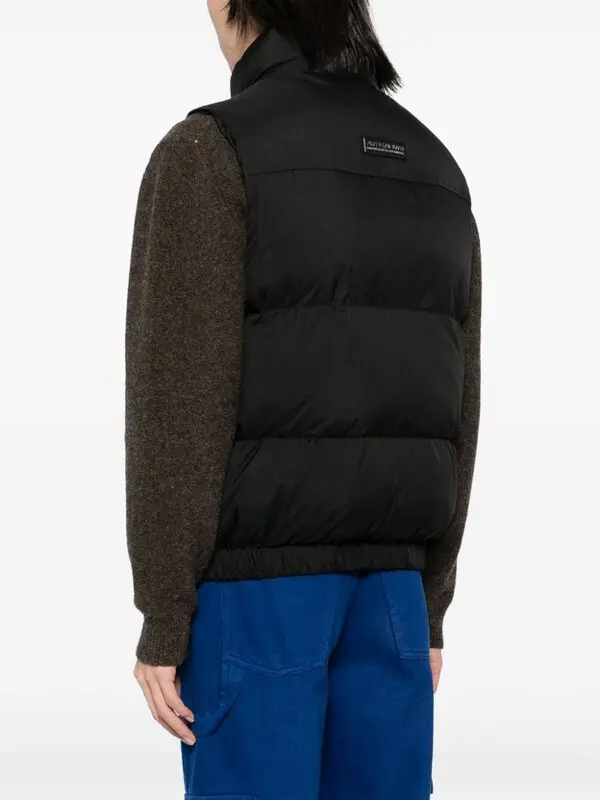 AAPE BY *A BATHING APE Logo-patch Down Vest