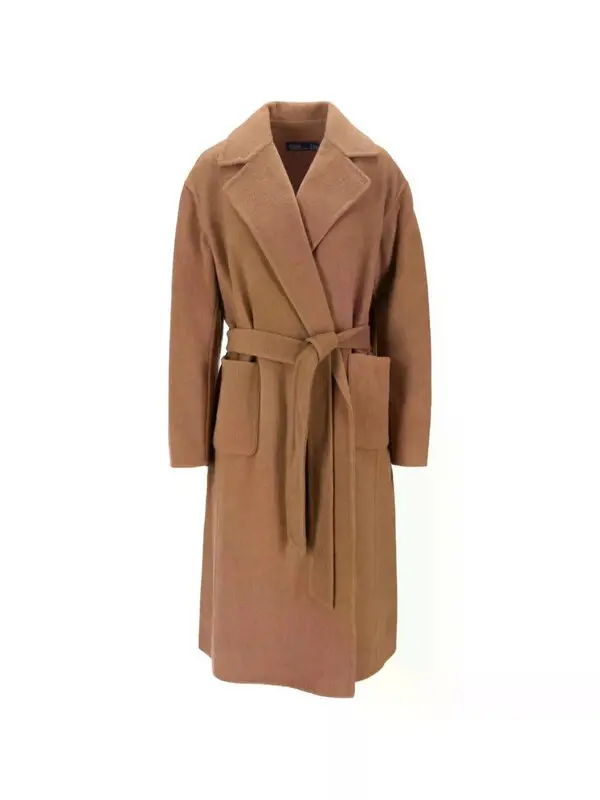 Polo Ralph Lauren Belted Wool Coat - Brown