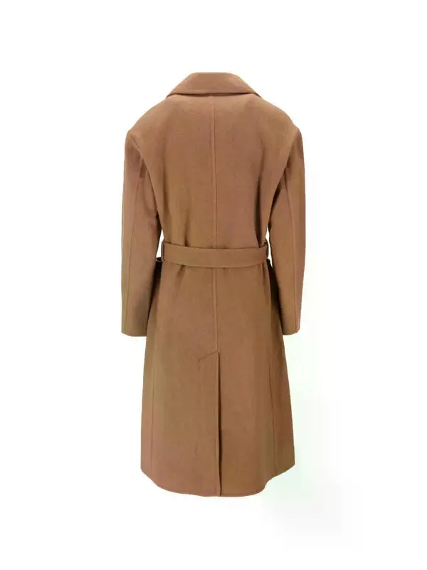 Polo Ralph Lauren Belted Wool Coat - Brown