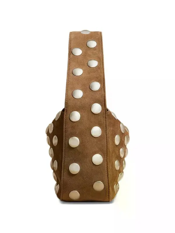 Khaite Small Elena Studded Bag - Brown