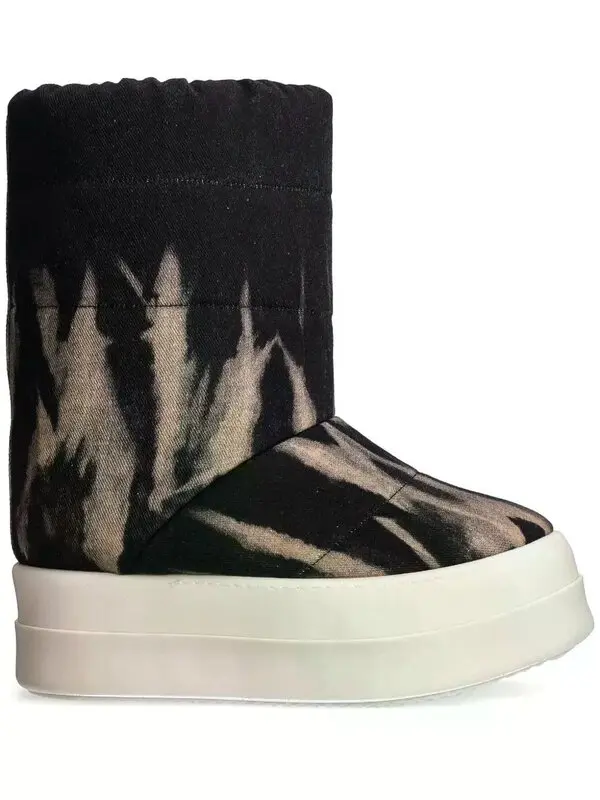 Rick Owens Mega Bumper Lunar Boots - Black