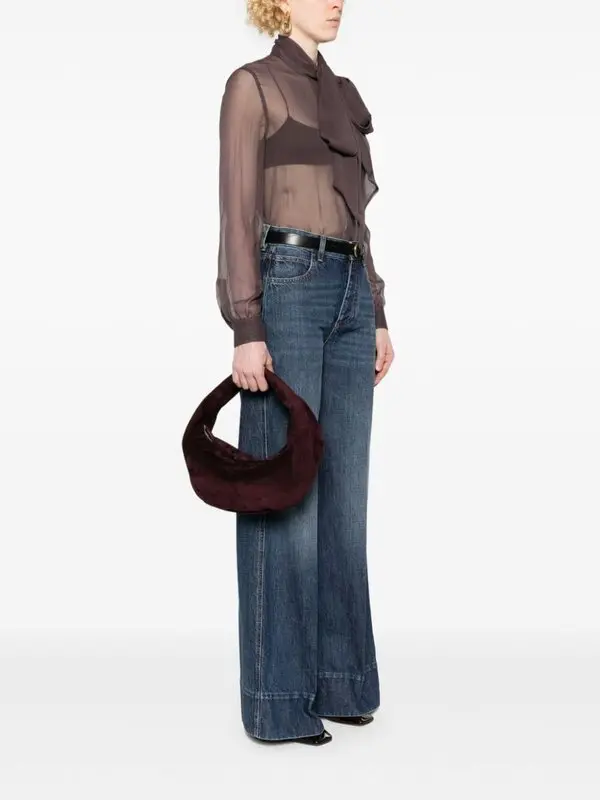 Khaite Olivia Tote Bag - Purple